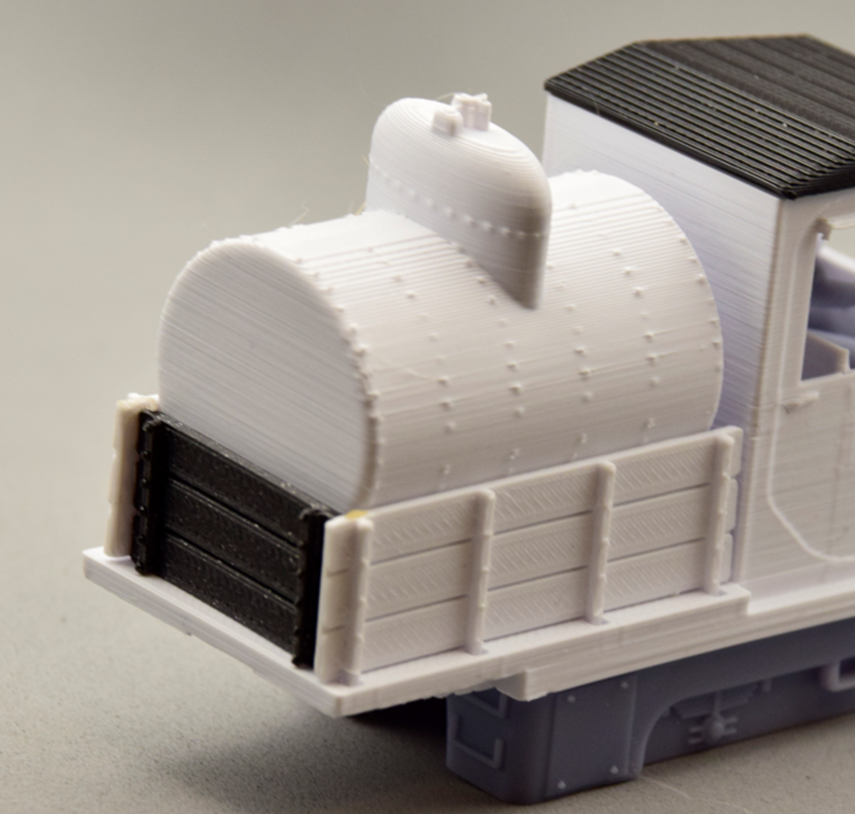 On18 Rail Truck REAR TANK With Short Stake Body Enclosure. | Carroll ...